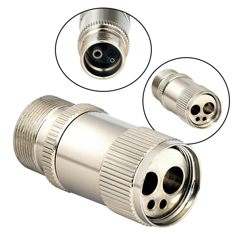 Dental 2 to 4 & 4 to 2 Hole Adapter Changer Connector for High Speed ...