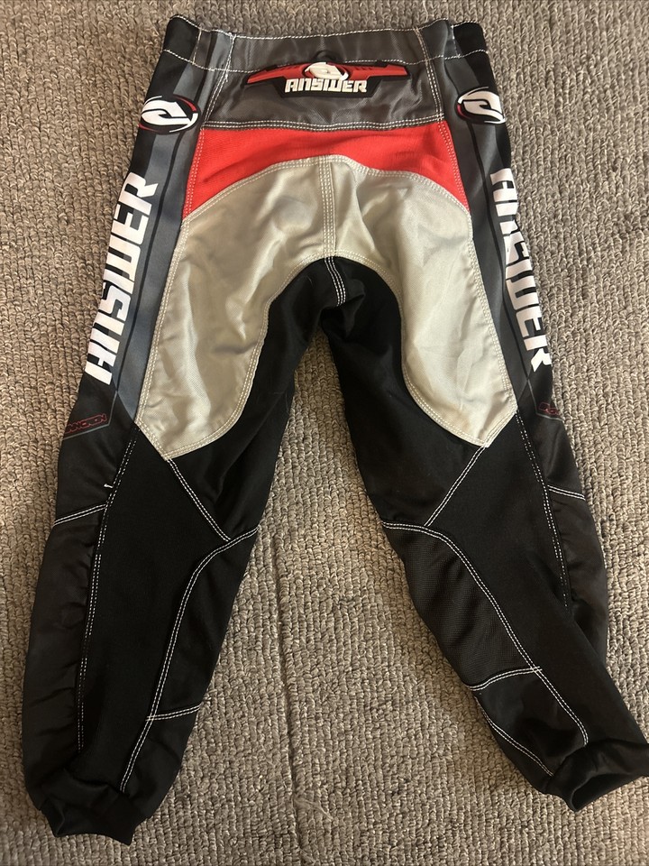 Answer Racing Pants Syncron Motocross Dirt Bike Riding ATV Pants Size ...