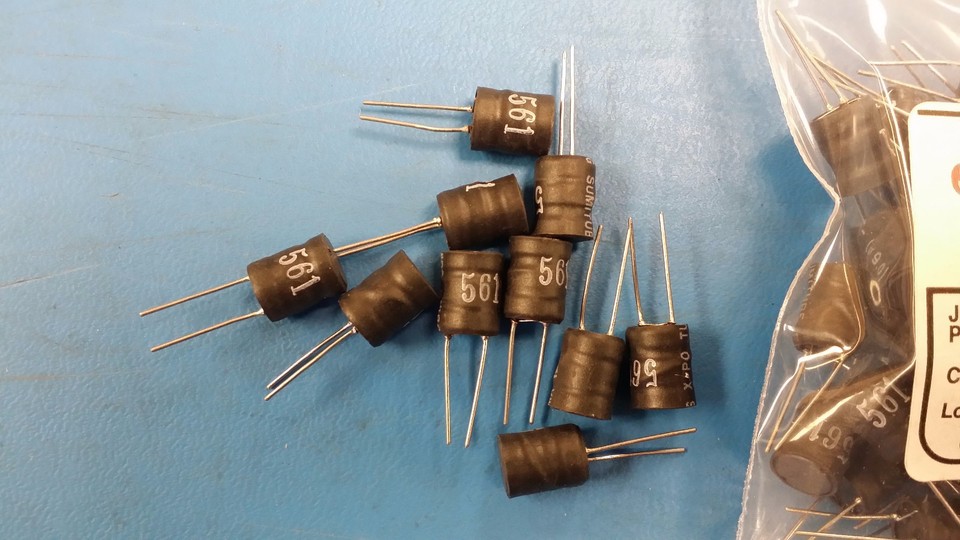 (9 PCS) 6000-561K JW MILLER Fixed RF Inductors 560uH 10% | eBay