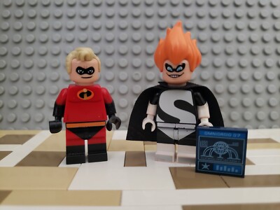 LEGO Syndrome & Mr. Incredible Minifigures - 71012 DISNEY Collectible ...