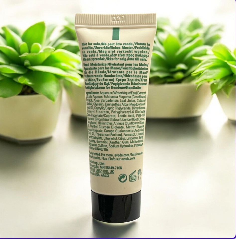 Aveda Hand Relief Moisturizing Creme Calming shampure Aroma .85 Oz ...