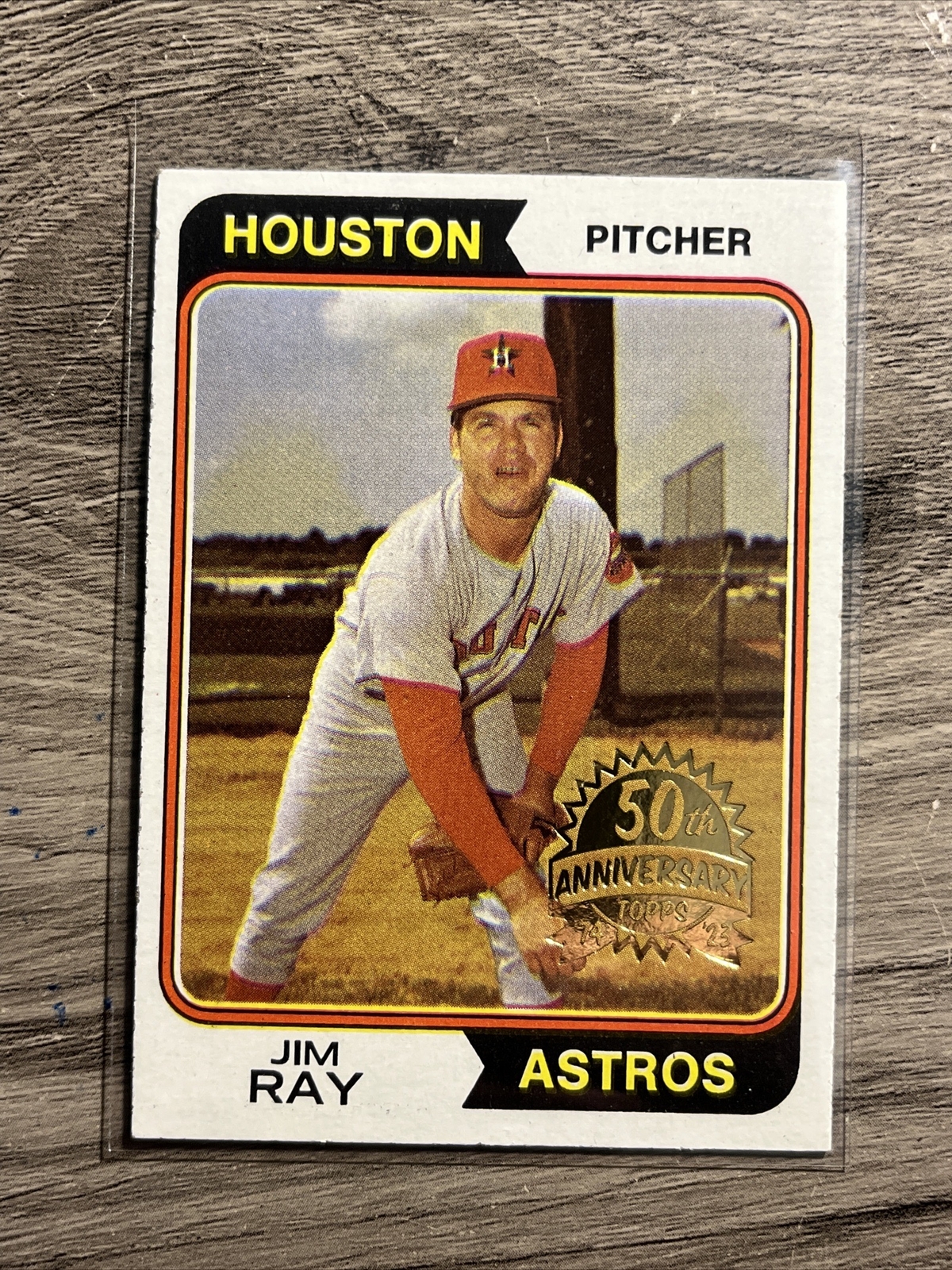 2023 Topps Heritage High Jim Ray Astros #458 Buyback 1974 Original 50th ...