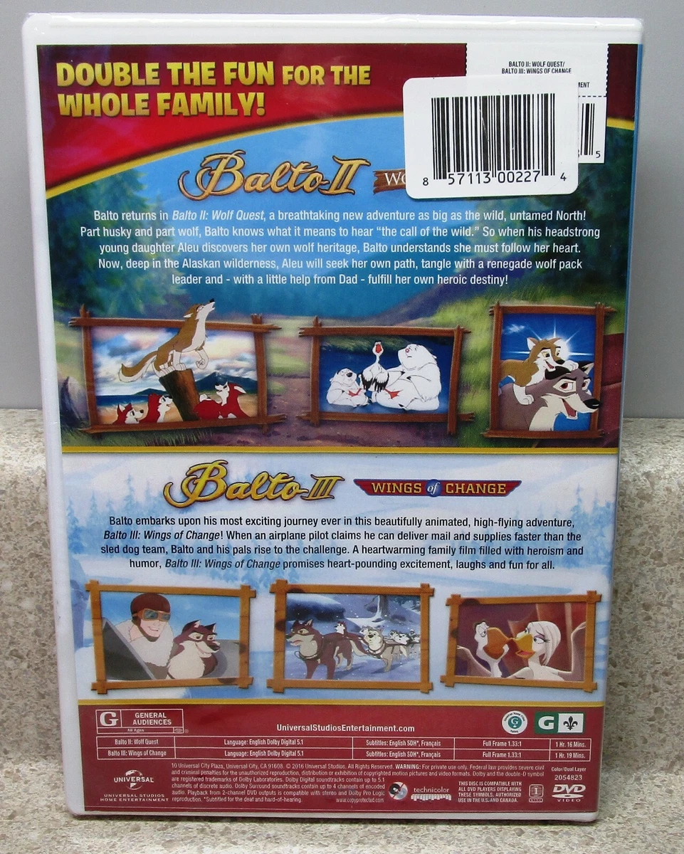 Balto 2 Dvd Ebay