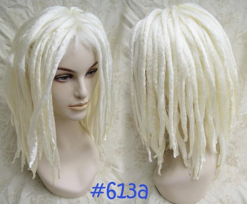 *Dreadlocks Full Head Wig* Hair Falls Dreads Gothic Cosplay Rastafarian ...