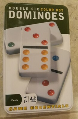Double Six Color Dot Dominoes | eBay