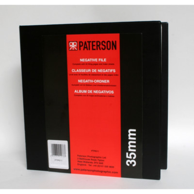 Paterson 35mm Negative File with 25 Pages And Index Sheets - PTP611 | eBay