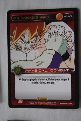 DBZ Dragon Ball Z TCG "Red Blocking Hand" S148 | eBay