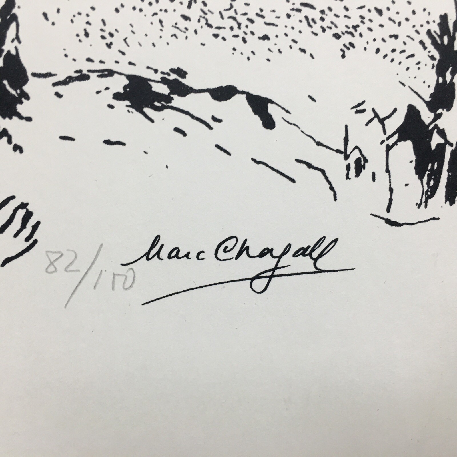 Marc Chagall print LTD ED serigraph 23X17 Never framed! #82/180 | eBay