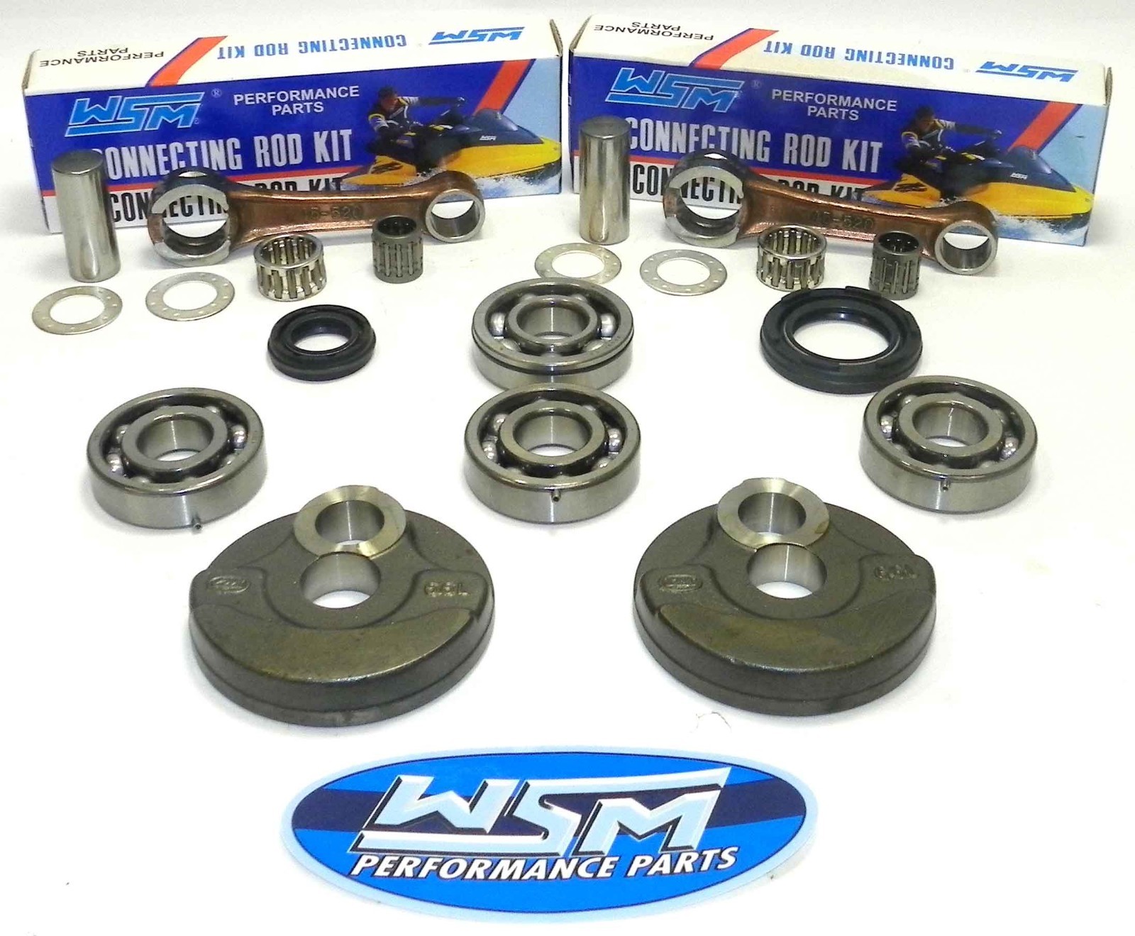 WSM Yamaha Banshee Crank Rebuild Kit - 36-520 | eBay