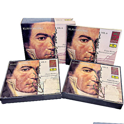 Ludwig Von Beethoven Klavierwerke Complete Edition Piano Works 8 CD Box ...