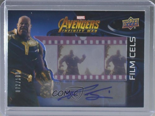 2018 Upper Deck Marvel Avengers Infinity War Film Cels /100 Josh Brolin ...