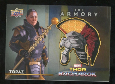 TOPAZ 2015 UD Marvel THOR RAGNAROK "The Armory" Commemorative Patch | eBay