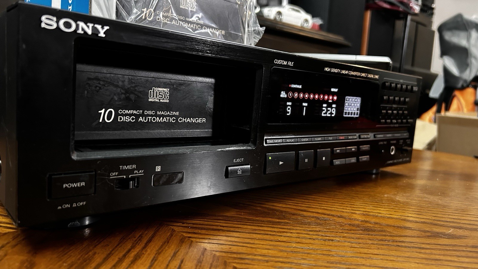 Sony CDP-C910 10-Disc CD Changer 1994 Black | eBay