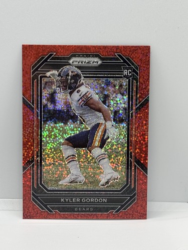 Kyler Gordon 2022 Panini Prizm Prizms Red Sparkle Refractor Parallel ...