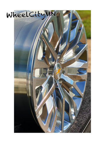 20" polished OE replica 84437264 wheels 5921 fits 2022 Chevy High ...