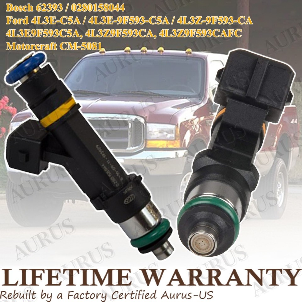 x8 OEM BOSCH Fuel Injectors for 2003 2004 Ford F-150 5.4L V8 0280158044 ...