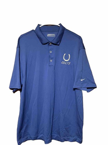 NFL Indianapolis Colts Nike Golf Dry Fit XL Polo | eBay