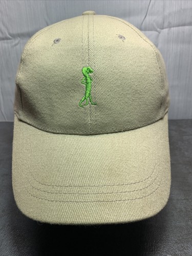 Geico Hat Insurance Martin The Talking Gecko Green Lizard Tan Baseball ...
