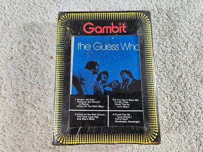 The Guess Who- Self Titled 8-track tape (on Gambit)- Factory Sealed! | eBay