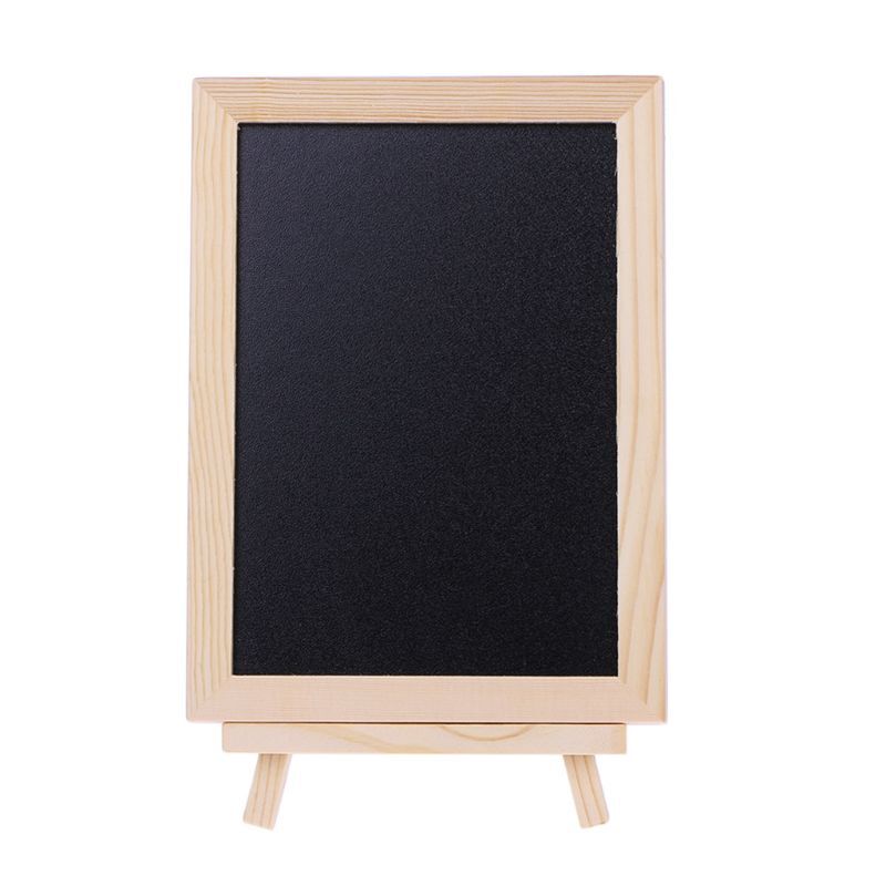Tabletop Chalkboard Double Sided Blackboard Message Board Children Kids ...