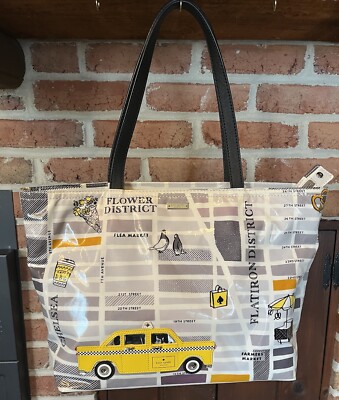 Kate Spade Yellow Taxi Cab New York Tote Bag | eBay