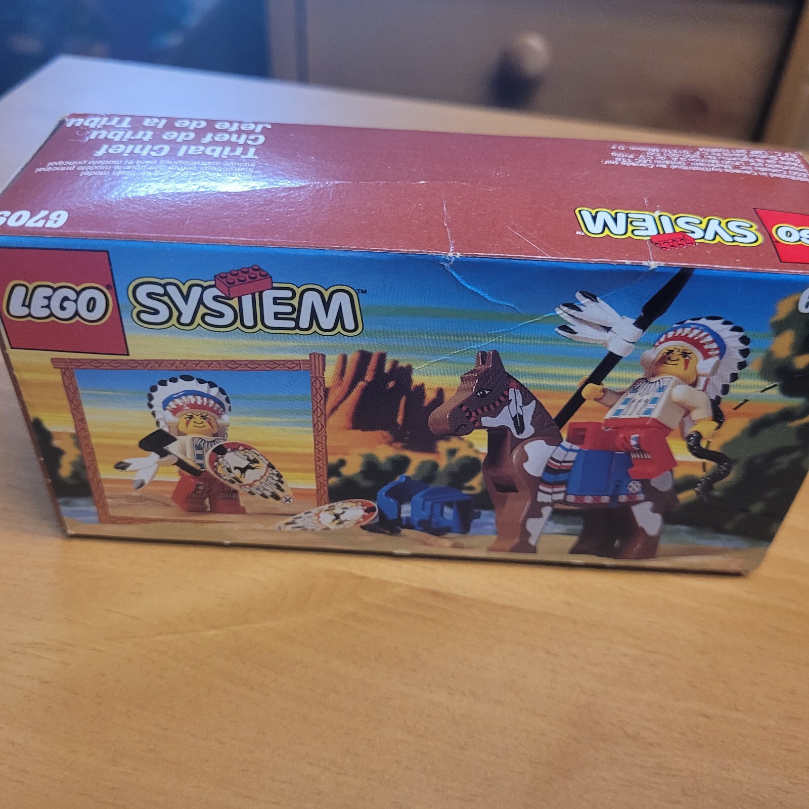 Vintage 1997 LEGO 6709, Wild West, Tribal Chief, BRAND NEW , Factory ...