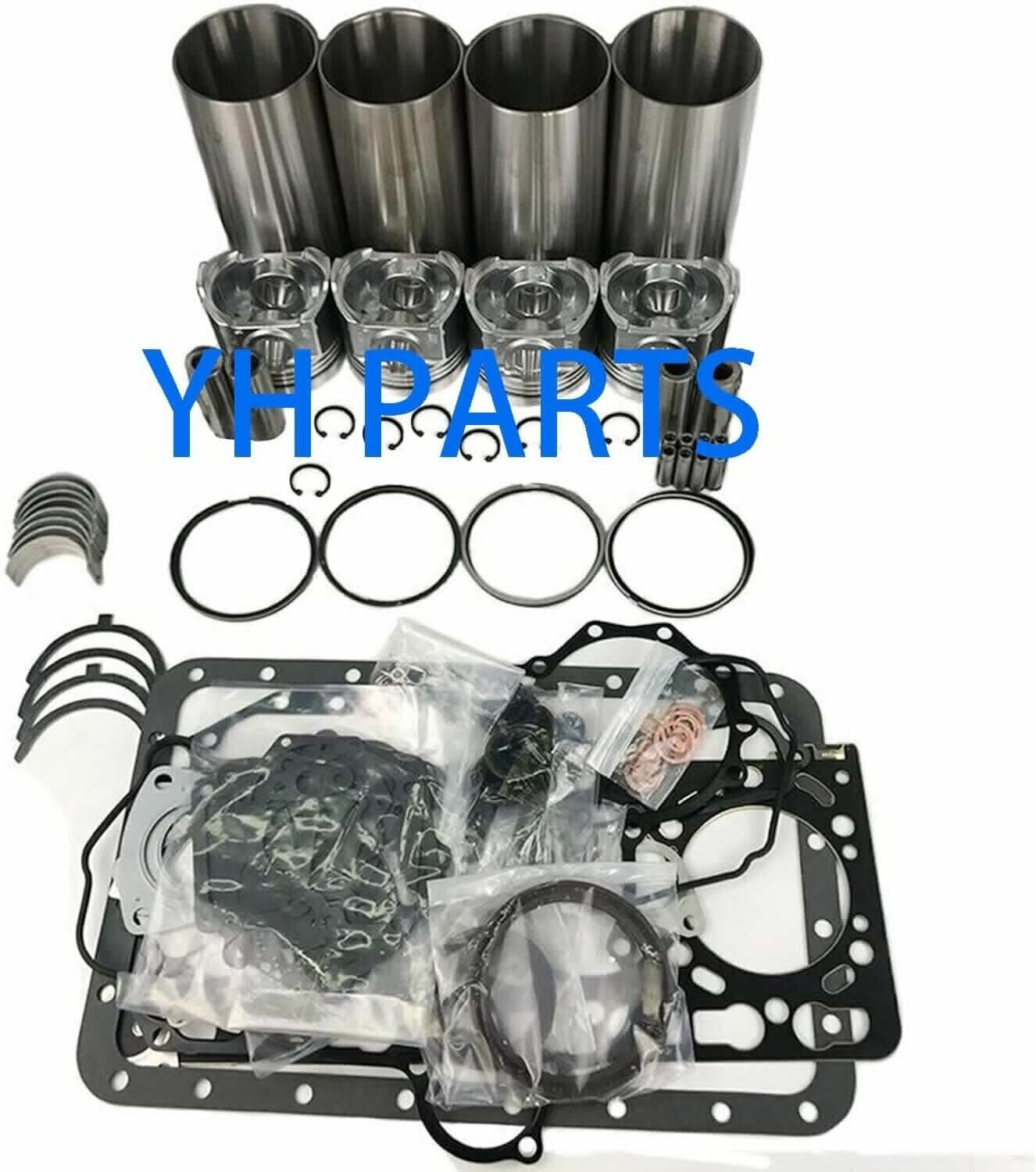 Overhaul rebuild kit 4D94-2 4D94-2D for Komatsu engine PC60-1 excavator ...