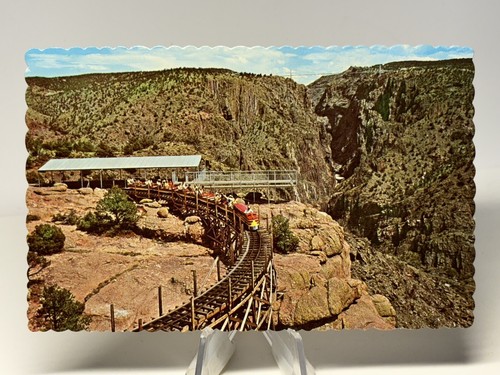 Royal Gorge Postcard Scenic Railway Canon City Colorado Dexter Press ...