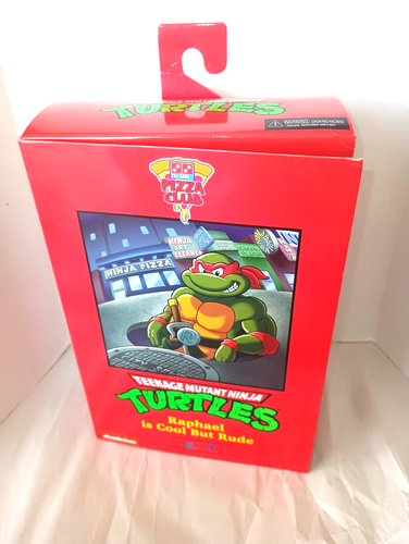 TMNT TEENAGE MUTANT NINJA TURTLES PIZZA CLUB RAPHAEL IS COOL BUT RUDE ...