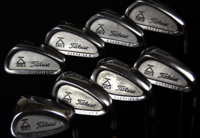TITLEIST DCI OVERSIZE IRON SET (8) FLEX:REGULAR LENGTH: (5) 38 IN RIGHT ...