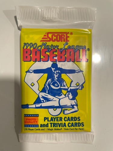 1990 Score Baseball Pack | eBay