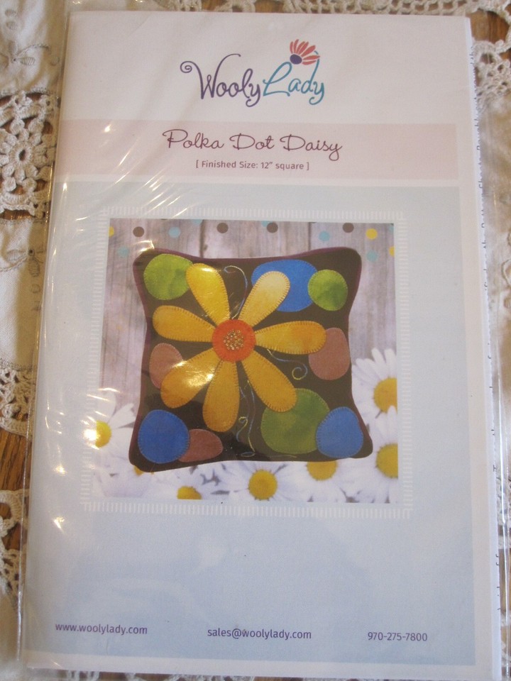 Lot of 5 WOOLY LADY Wool Felt Patterns New & Unused | eBay