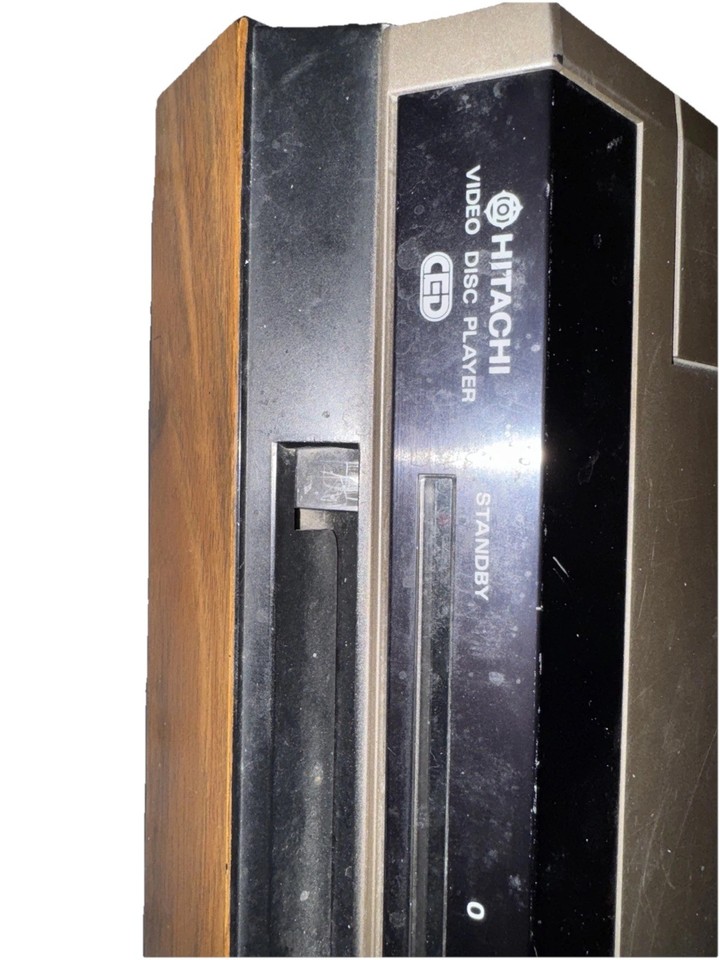Hitachi VIP 2000 CED Player RARE! SelectaVision Vintage A66 | eBay