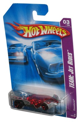 Hot Wheels Team Jet Rides (2007) Red Firestorm Toy Car 123/196 | eBay