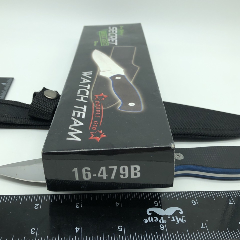 Frost Cutlery Secret Double Agent 16-479B Fixed Blade Knife 9 1/4” L | eBay