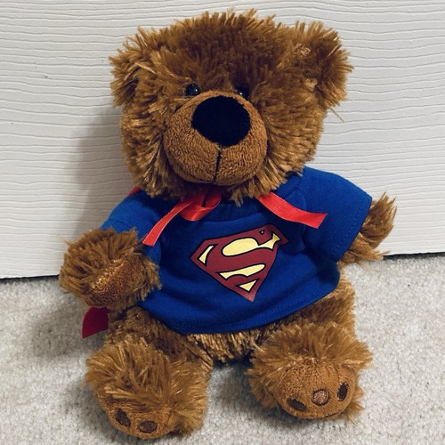 Sherwood Brands Superman Teddy Bear Plush, Superhero Stuffed Animal | eBay