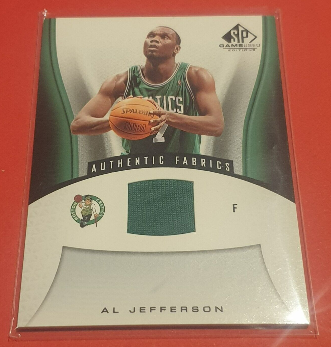 2006-07 SP Game Used Al Jefferson Jersey Card - Boston Celtics | eBay ...