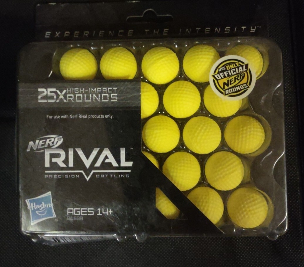 Nerf Rival Precision Battling 25X High-Impact Rounds | Hasbro | 14 ...