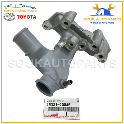 16331-20040 Genuine Toyota OUTLET, WATER 1MZ-FE 2MZ-FE Lexus ES300 | eBay