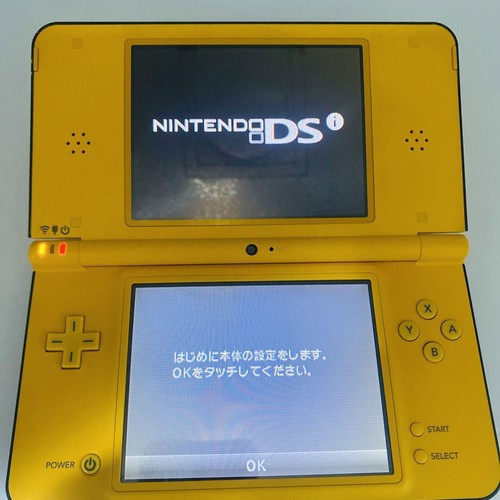 Nintendo DSi LL XL yellow Console Japanese ver. NTSC-J Working | eBay