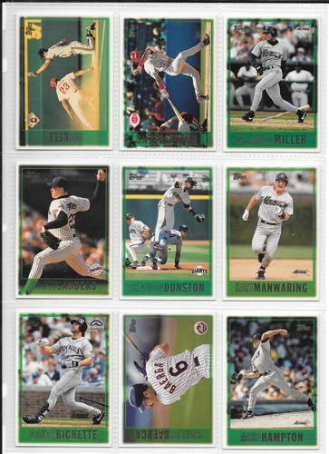 Lot of 6 Mixed Baseball Cards - 1990s Vintage Collectible MLB Trading ...