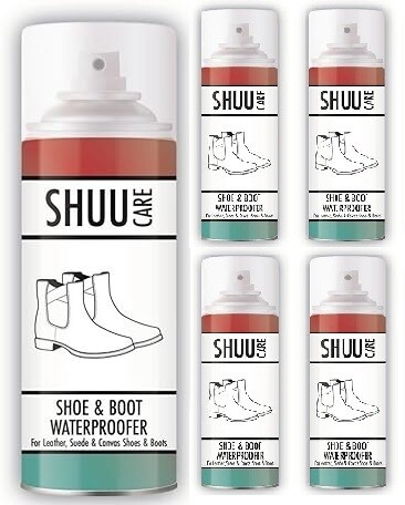 Shoe & Boot Waterproof Spray Leather Suede Canvas Shoe Protection ...