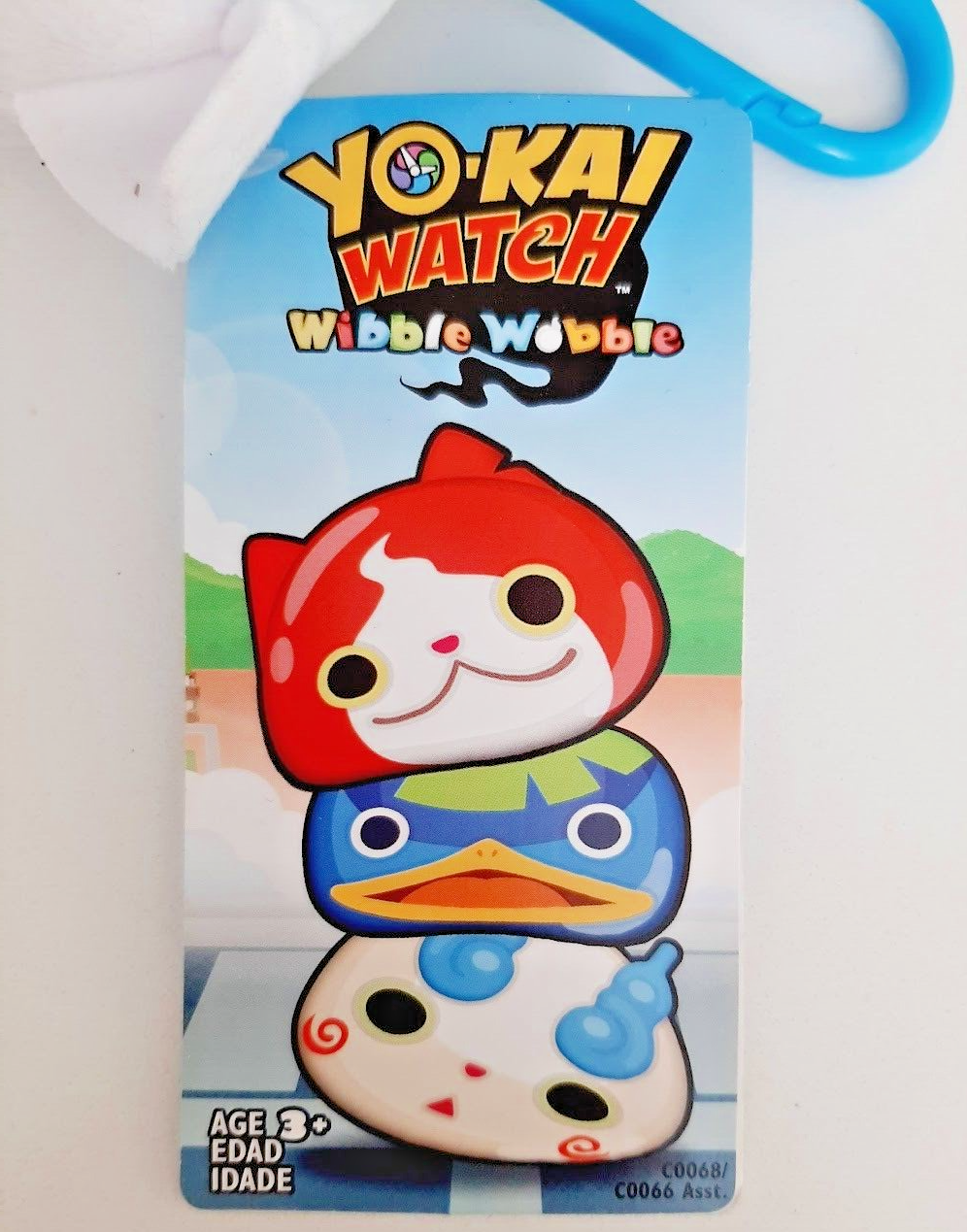 Komasan YO KAI Watch Wibble Wobble 3" Plush Toy & Clip On Latch ...