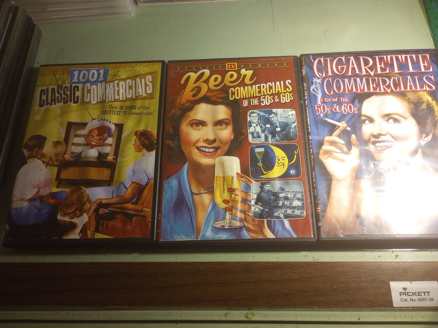 Beer Commercials, 1001 Classic Commercials, Cigarette Commercials 50-60s 3 DVDs 89218756794| eBay