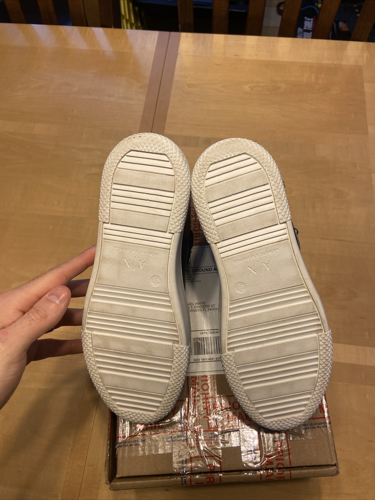 armani exchange AX Platform Shoes Sneakers 6m Womens … - Gem