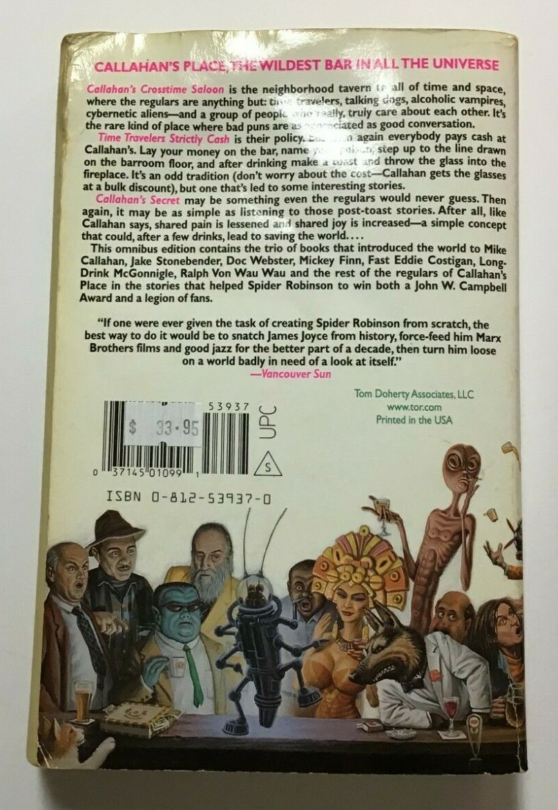 The Callahan Chronicals by Spider Robinson Omnibus 1997 Paperback ...