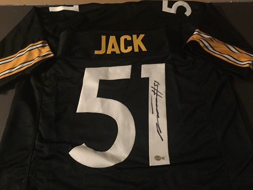 Myles Jack Autographed Signed XL Custom Steelers Jersey-Beckett ...