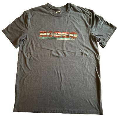 Hooey Men's Rodeo Blue T-Shirt Size Large | eBay