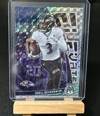2023 Mosaic Odell Beckham Jr. OBJ E-OBJ Elevate Silver Mosaic Baltimore ...