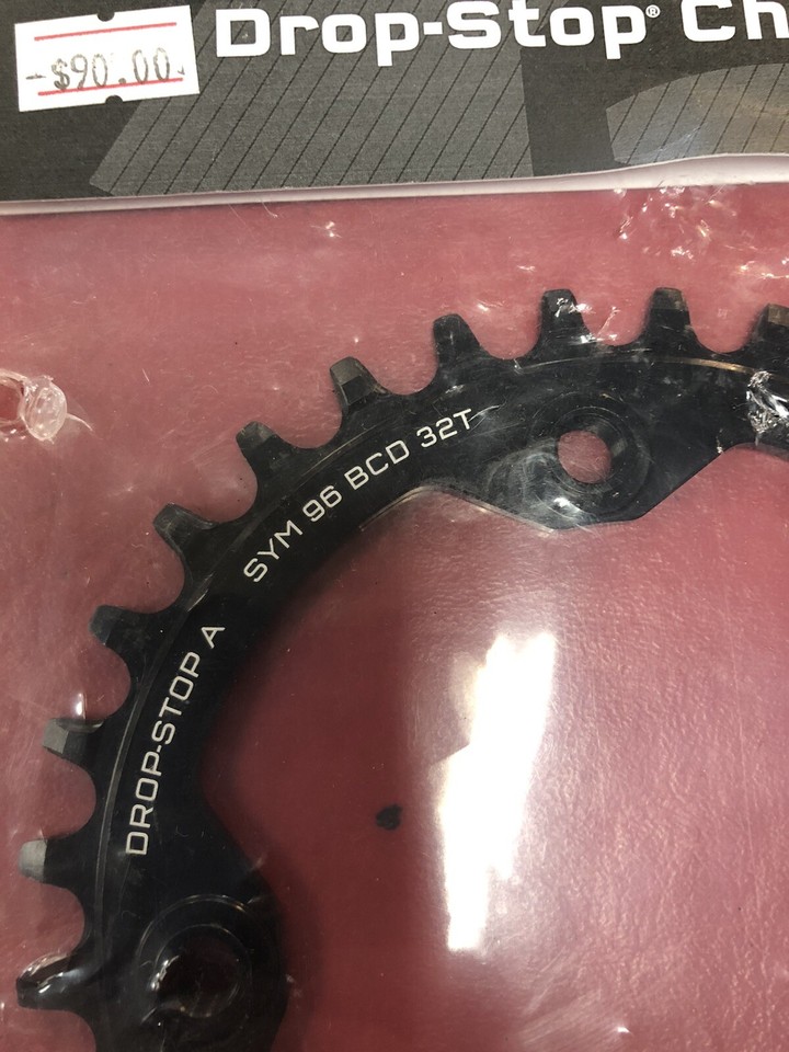 NEW Wolf Tooth 96 BCD Chainring - 32t 94 BCD 4-Bolt Drop-Stop For SRAM ...